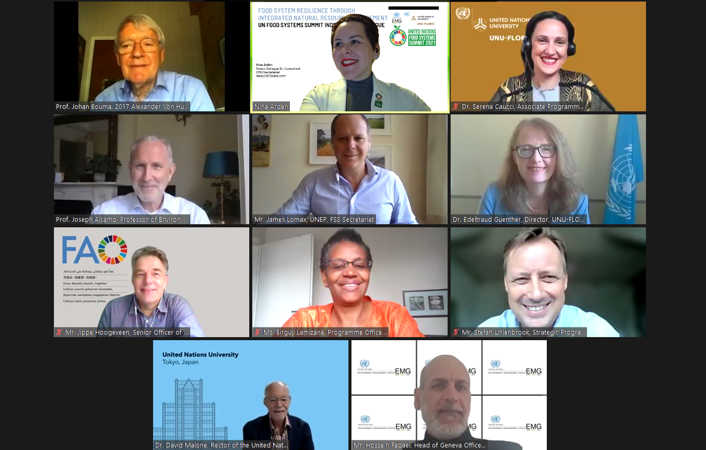 Food System Resilience Nexus Dialogue – UN Environment Management Group