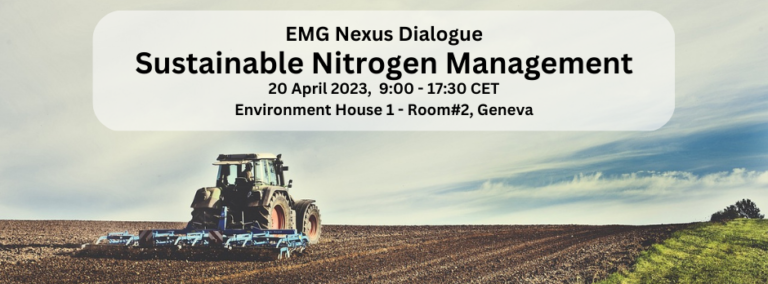 Nexus Dialogue-Sustainable Nitrogen Management – UN Environment ...