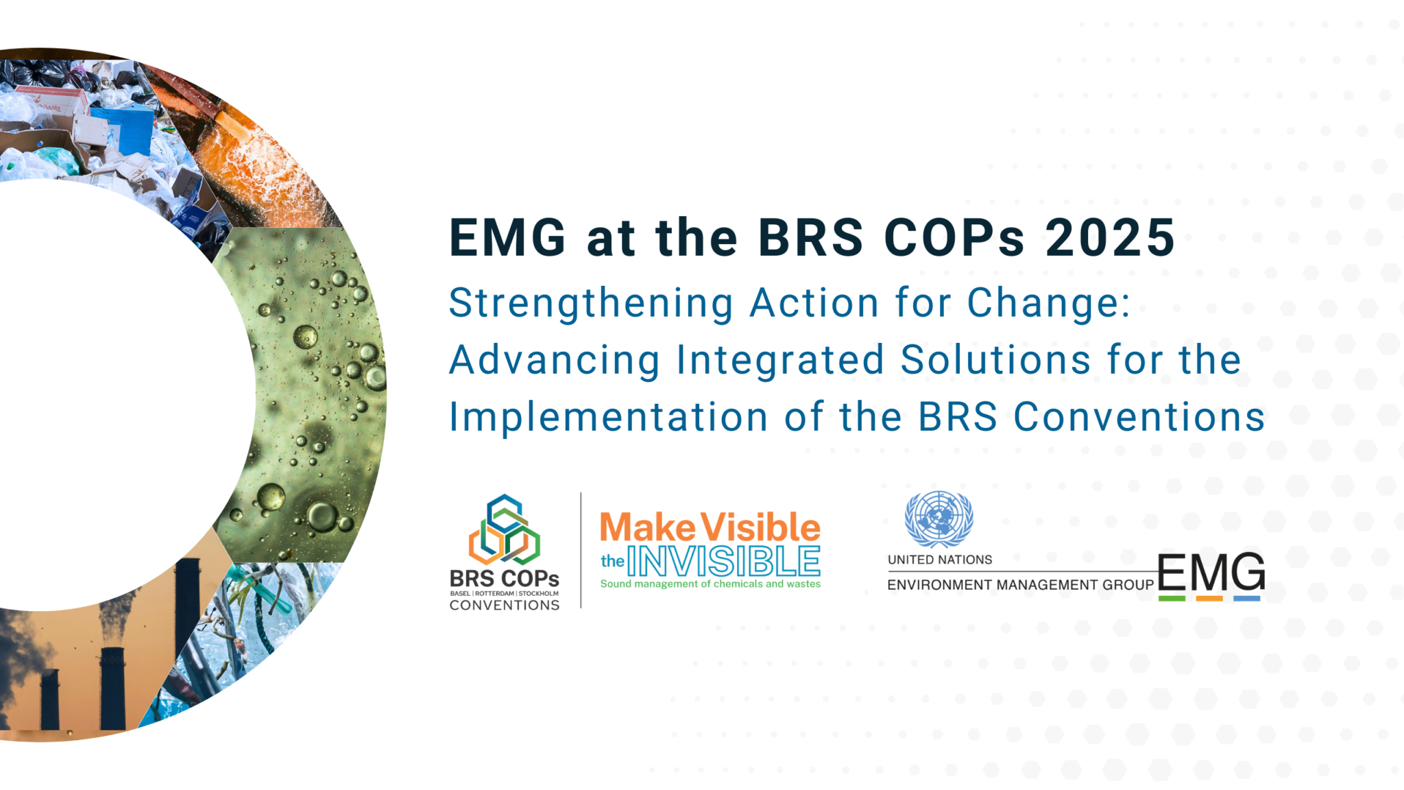 EMG at the BRS COPs 2025 – UN Environment Management Group